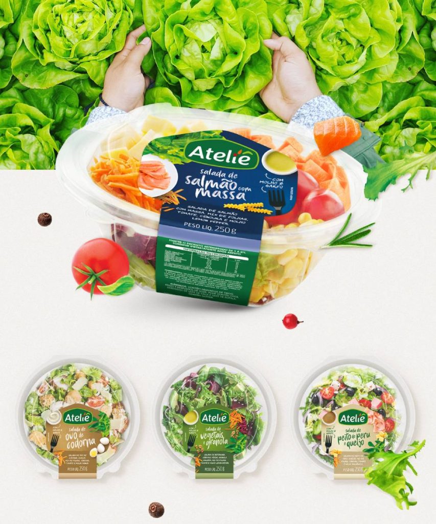 11+ Creative Salad Packaging Design 2021 - Design and Packaging ...