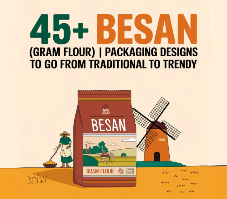 45+ Best Besan (Gram Flour) Packaging Design Ideas 2024